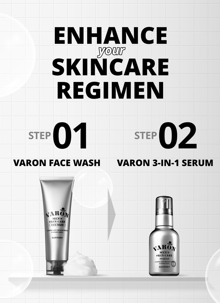 Suntory VARON Face Wash | New Arrival – Suntory Singapore Varon